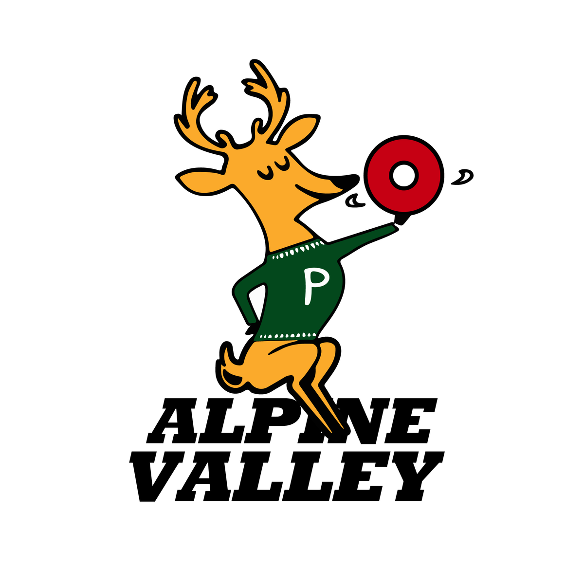 Alpine Valley Lope Sticker – Phrames Etc.